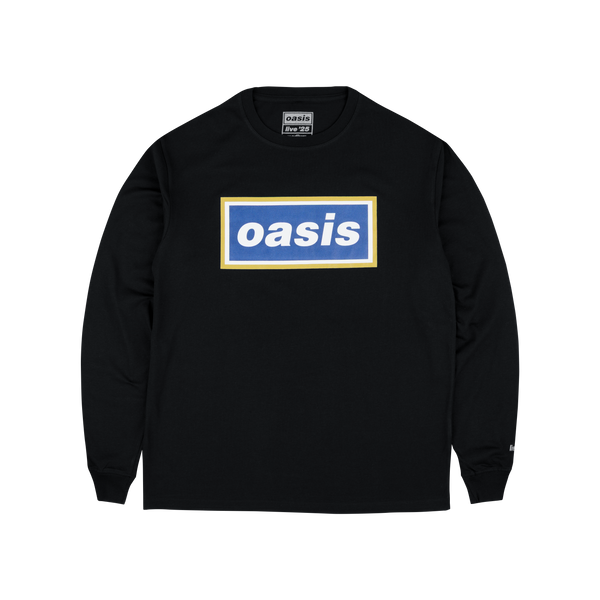 Decca Navy Gold Logo Long Sleeve Black – Oasis