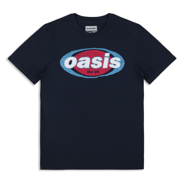 Elliptical Logo T Navy – Oasis