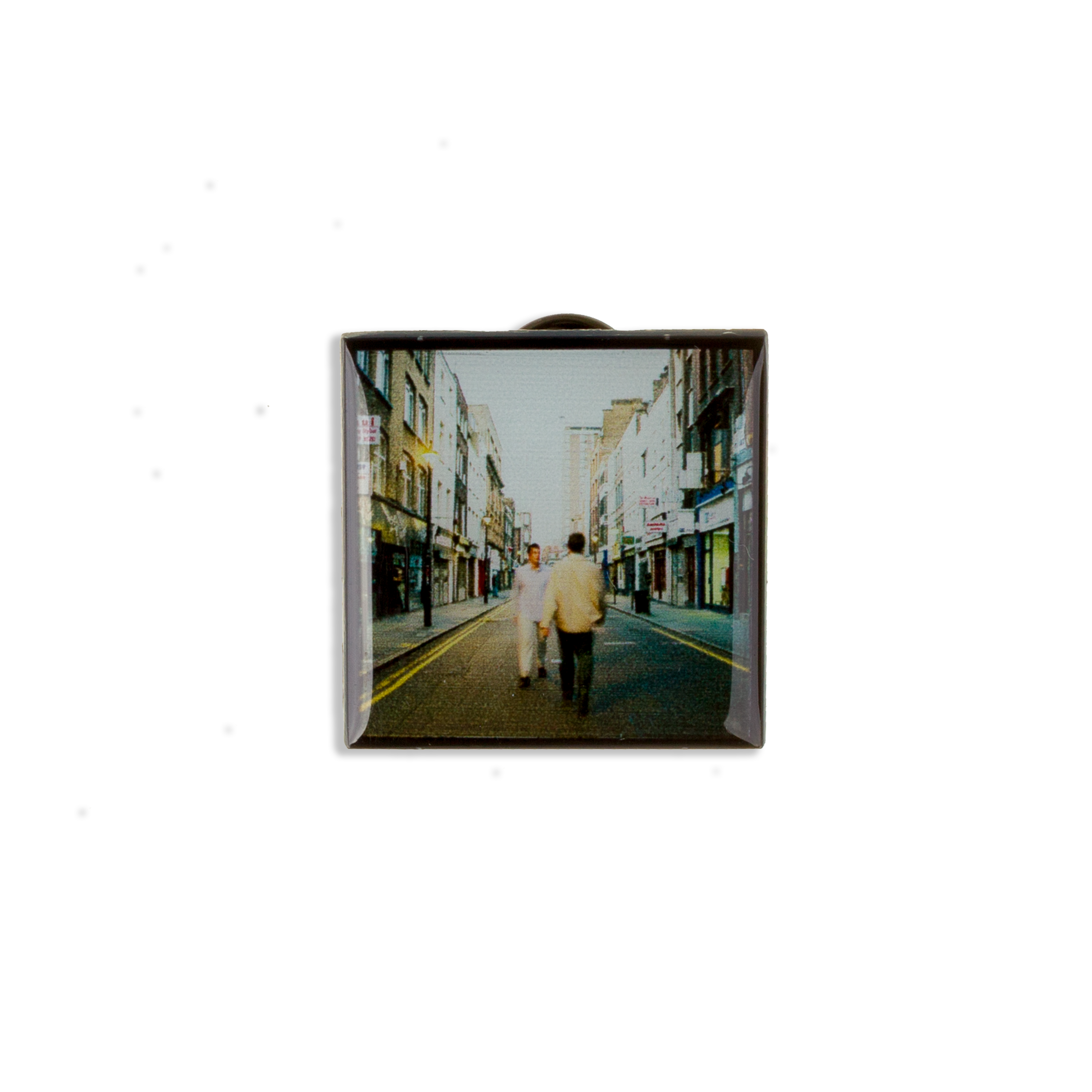 What's The Story Album Epoxy Pin Badge – Oasis