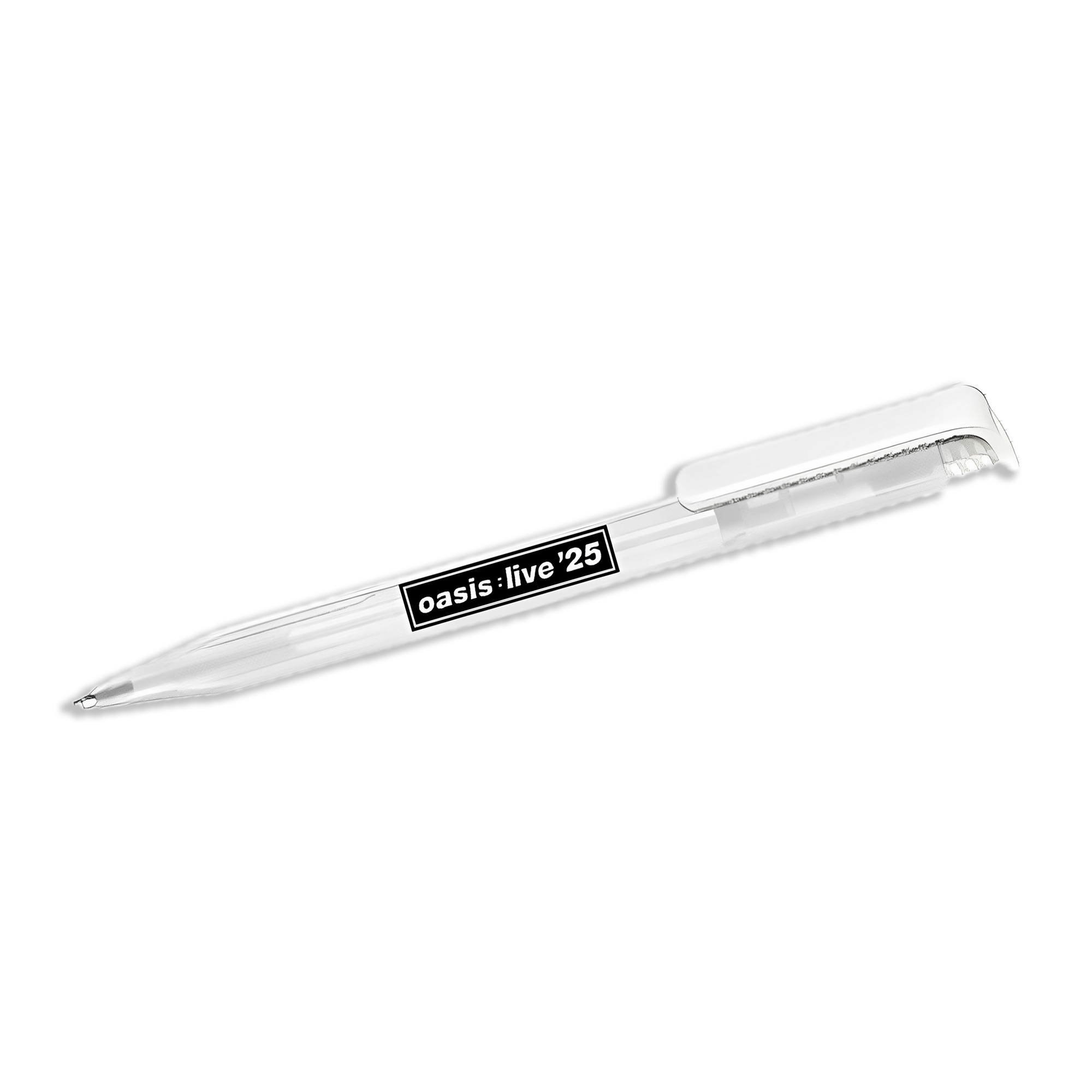 Decca Live '25 Logo Pen White – Oasis